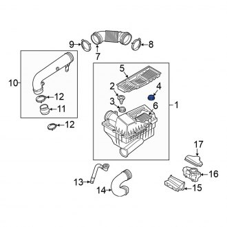 Volkswagen Atlas Air Filter Housing Boxes & Parts — CARiD.com
