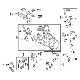 Volkswagen Atlas Turbo & Supercharger Lines, Hoses, Fittings — CARiD.com