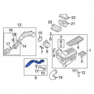 Volkswagen Passat OEM Air Intake Parts | Filters, Manifolds — CARiD.com