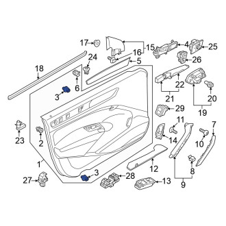 Volkswagen Beetle OEM Doors & Parts | Shells, Panels, Armrests — CARiD.com