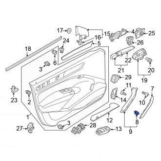 Volkswagen Golf GTI Trunk & Tailgate Hardware — CARID.com