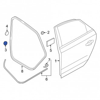 Volkswagen Eos OEM Doors & Parts | Shells, Panels, Armrests — CARiD.com
