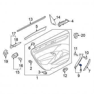 Volkswagen Beetle OEM Doors & Parts | Shells, Panels, Armrests — CARiD.com