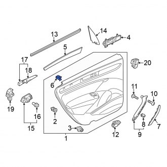 Volkswagen Arteon OEM Doors & Parts | Shells, Panels, Armrests — CARiD.com