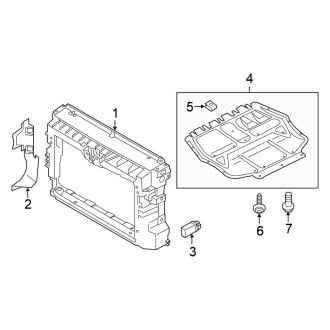 2022 Volkswagen Passat Radiator Supports | CARiD
