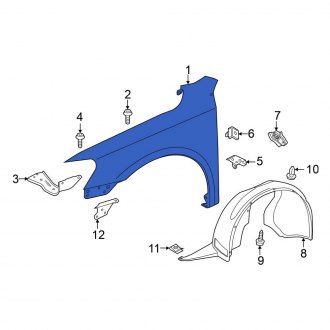 Volkswagen Passat OEM Fenders | Factory Front & Rear Fenders — CARiD.com