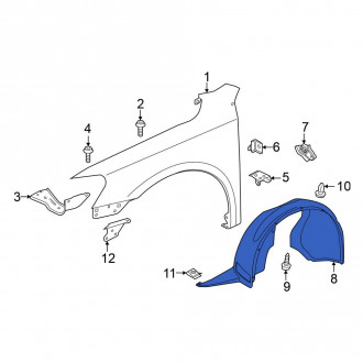 Volkswagen Inner Fenders - Wells, Liners, Splash Shields | CARiD