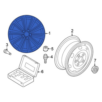 Volkswagen OE™ Factory Wheels - CARiD.com