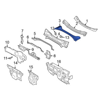 Volkswagen Passat Cowl Panels & Parts | Vent Grills — CARiD.com