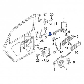 Volkswagen Taos Door Locks + Components — CARiD.com