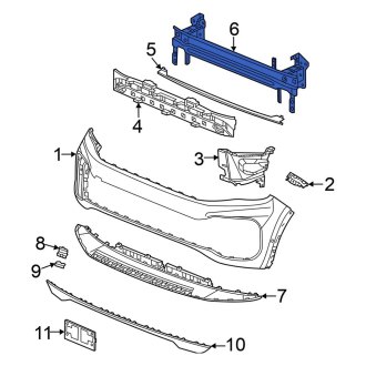 Volkswagen Atlas OEM Bumpers - Genuine Front & Rear Bumpers | CARiD