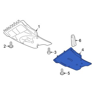 Volkswagen Atlas Underbody Covers - Splash Shields | CARiD