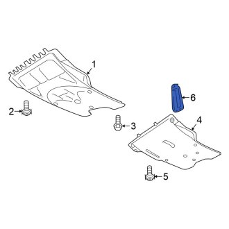 Volkswagen Atlas Chassis Frames Hardware | Clips, Plugs — CARiD.com