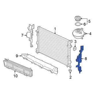 Volkswagen Atlas Header Panel Brackets & Hardware — CARiD.com