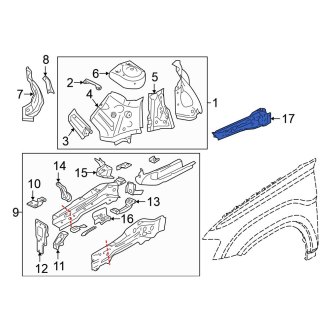 Volkswagen Replacement Chassis Frame & Rails – CARiD.com