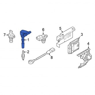 Volkswagen Touareg OEM Ignition Parts | Coils, Spark Plugs — CARiD.com