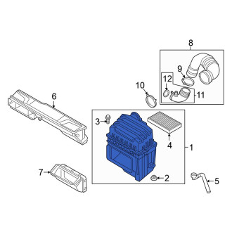 Volkswagen Atlas Air Filter Housing Boxes & Parts — CARiD.com