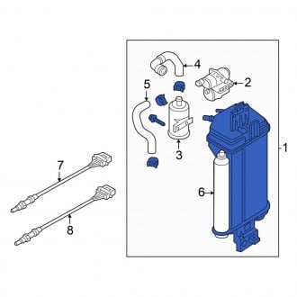 Volkswagen Tiguan OEM Emission Control Parts - Oxygen Sensors | CARiD
