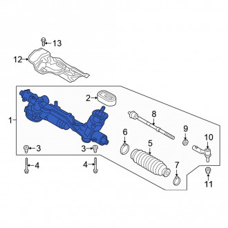 Volkswagen Atlas Rack & Pinion Steering Systems, Parts — CARiD.com
