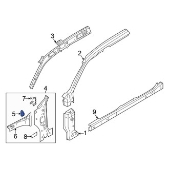 Volkswagen Atlas Chassis Frames Hardware | Clips, Plugs — CARiD.com