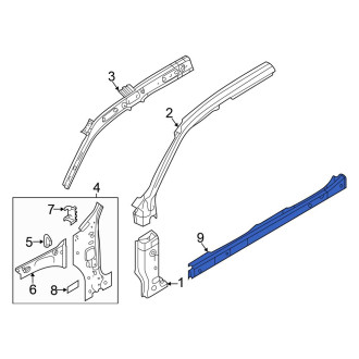 Volkswagen Atlas Rocker Panels, Floor Pans, Moldings — CARiD.com