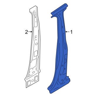 Volkswagen Atlas Pillars | Assemblies, Door Jambs, Braces — CARiD.com
