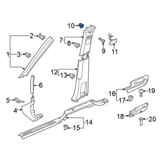 Volkswagen ID.4 Interior Brackets & Hardware — CARiD.com