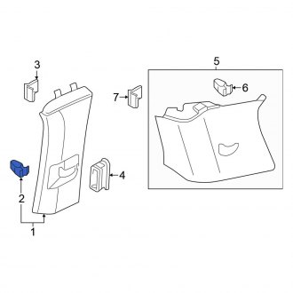 Volkswagen CC Rocker Panel Hardware | Clips, Brackets — CARiD.com