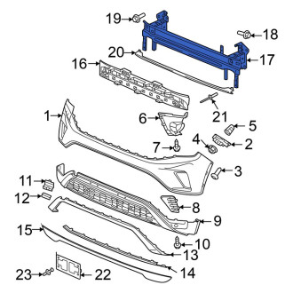 Volkswagen Atlas OEM Bumpers | Genuine Front & Rear Bumpers — CARiD.com