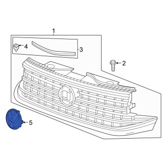 Volkswagen Atlas Replacement Grilles | Moldings, Brackets - CARiD.com