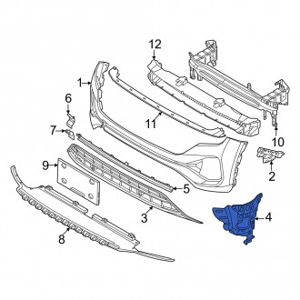 Volkswagen Atlas OEM Bumpers | Genuine Front & Rear Bumpers — CARiD.com