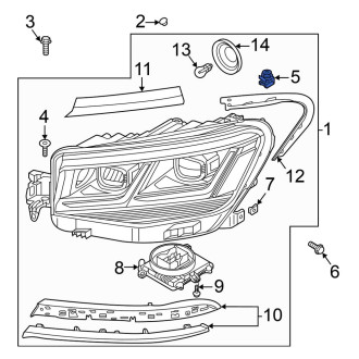 Volkswagen Arteon OEM Headlight Components | CARiD
