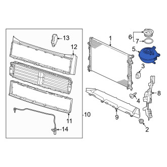 Volkswagen Atlas Coolant Overflow Tanks — CARiD.com
