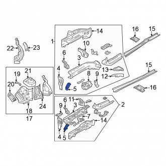 Volkswagen Atlas Replacement Chassis Frames & Rails - CARiD.com