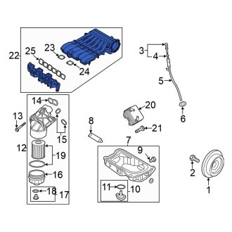 Volkswagen Atlas OEM Air Intake Parts | Filters, Manifolds — CARiD.com