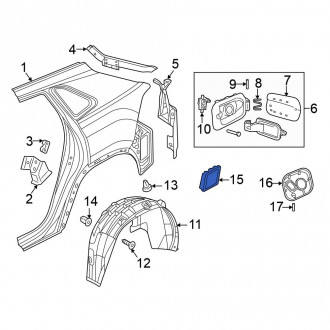 Volkswagen Atlas Replacement Fender Moldings & Trim — CARiD.com