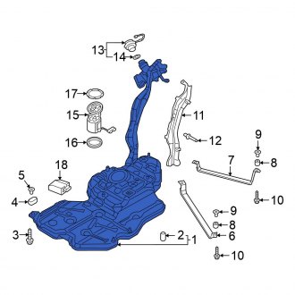 Volkswagen Atlas OEM Fuel System Parts | Pumps, Lines — CARiD.com