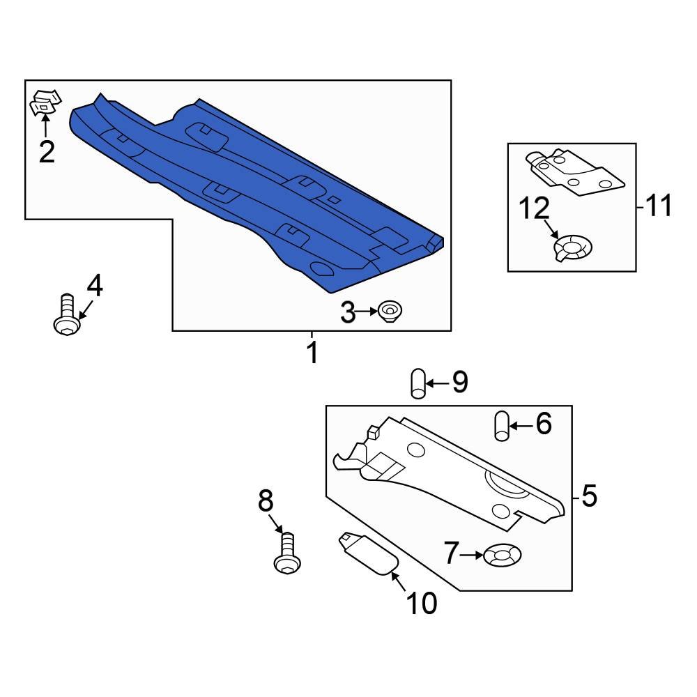 Volkswagen Atlas Underbody Covers - Splash Shields | CARiD