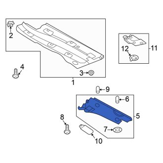 Volkswagen Atlas Underbody Covers | Splash Shields — CARiD.com