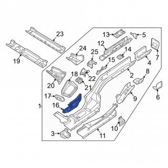 Volkswagen Golf GTI Replacement Chassis Frames & Rails - CARiD.com