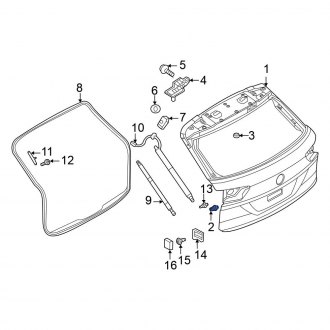 Volkswagen Taos Replacement Trunks & Tailgates - CARiD.com
