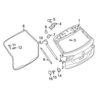 2022 Volkswagen Atlas OEM Trunks & Parts — CARiD.com
