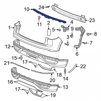 Volkswagen Atlas OEM Bumpers - Genuine Front & Rear Bumpers | CARiD
