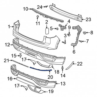 Volkswagen Atlas OEM Bumpers | Genuine Front & Rear Bumpers — CARiD.com