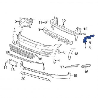 Volkswagen OEM Bumpers | Genuine Front & Rear Bumpers — CARiD.com