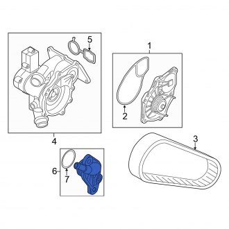 Volkswagen Tiguan OEM Engine Cooling Parts | Radiators, Fans — CARiD.com