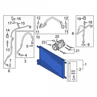 Volkswagen Golf OEM A/C & Heating Parts | Systems, Compressors — CARiD.com