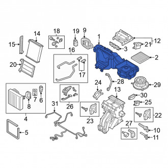 Volkswagen Taos Replacement Heater Cores & Parts — CARiD.com