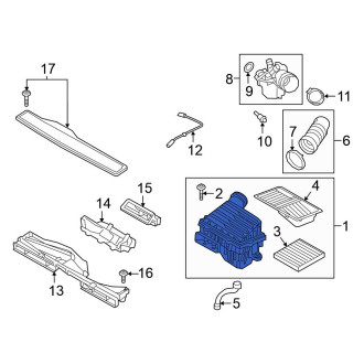Volkswagen Golf OEM Air Intake Parts | Filters, Manifolds — CARiD.com