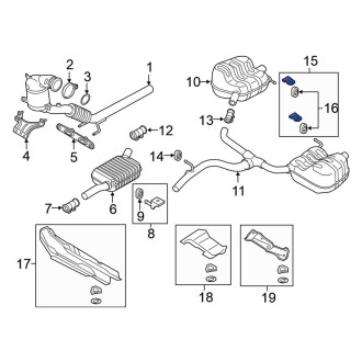 Volkswagen Taos OEM Exhaust Parts | Systems, Tips, Pipes — CARiD.com